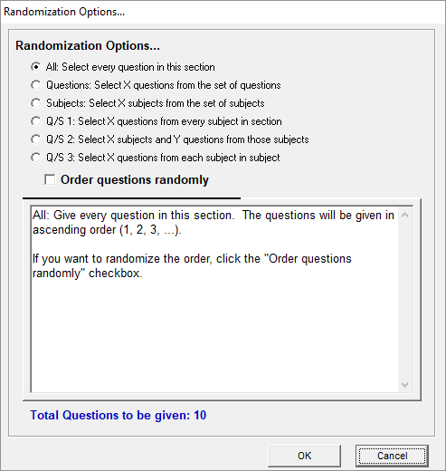 Randomizing Questions In Tests Exams Assessments Quizzes